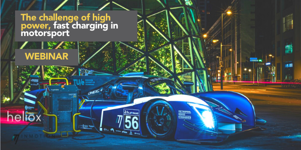 Webinar - The challenge of high power, fast charging in motorsport